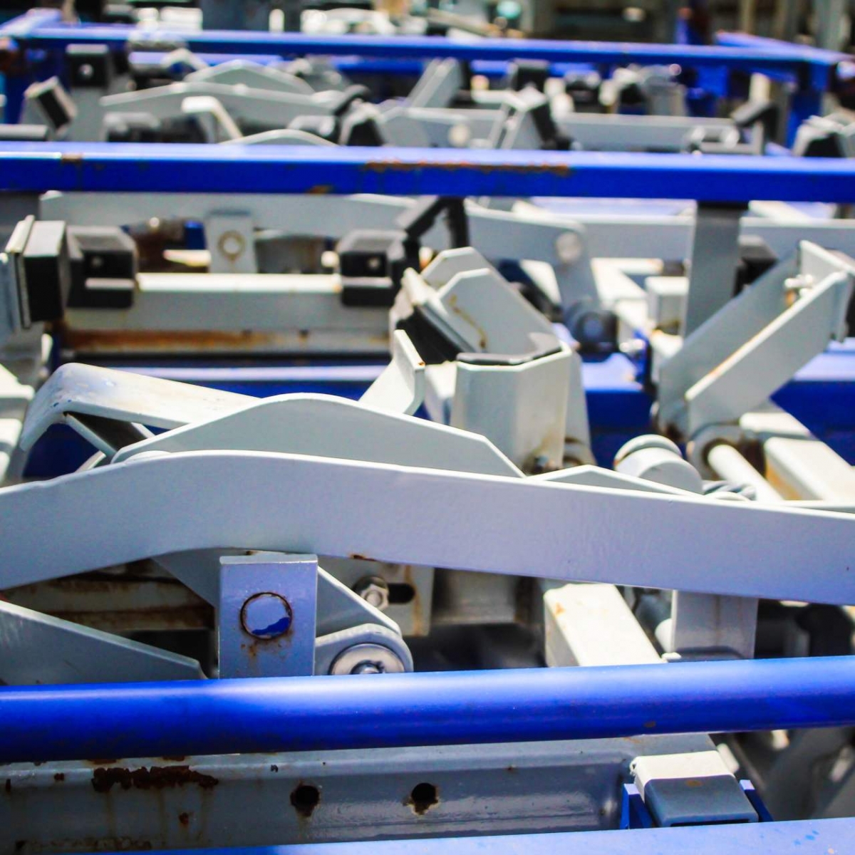 Collapsible Stack Racks - Folding Steel Racks